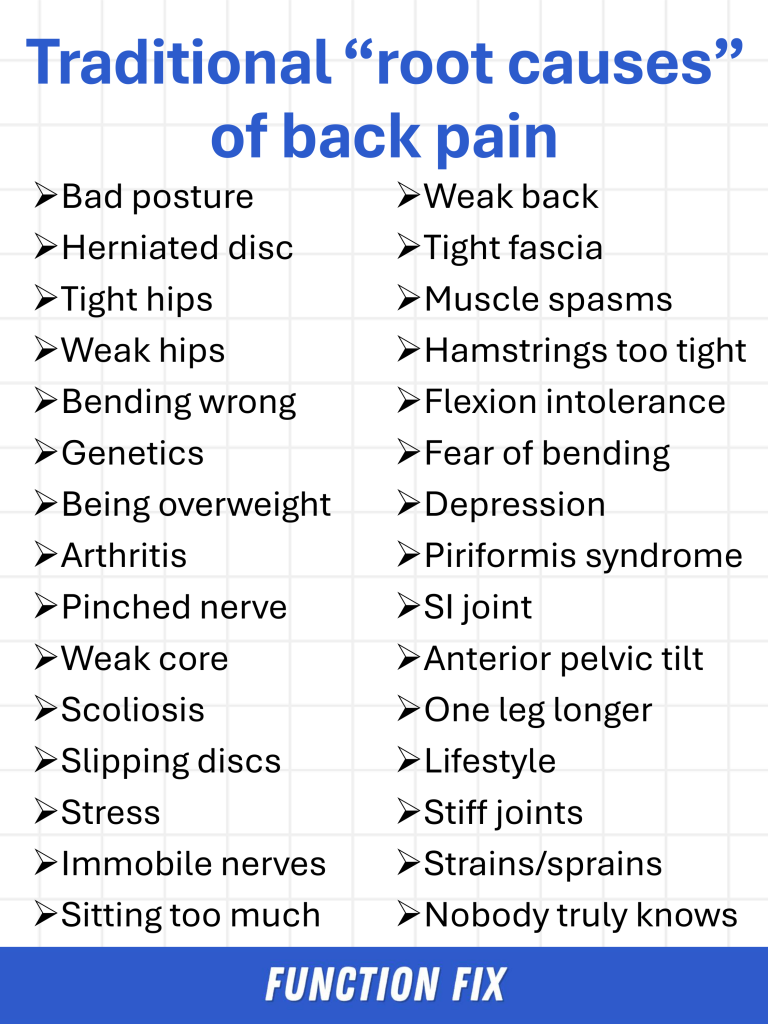 Every Root Cause of Back Pain Explained - Function Fix